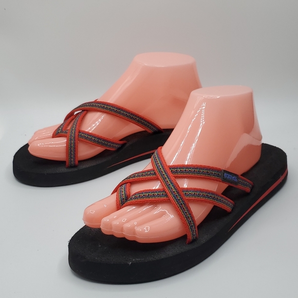 Teva | Shoes | Teva F52l Strappy Between The Toe Thong Flipflop | Poshmark